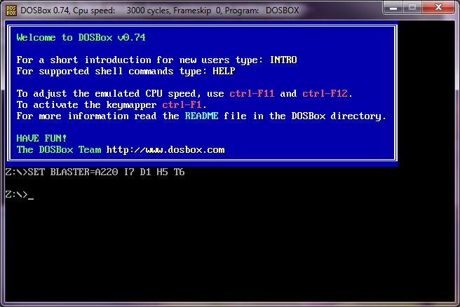 Blog de Toxifier: Running DOS Games in Windows 7 - Tech Tuesday