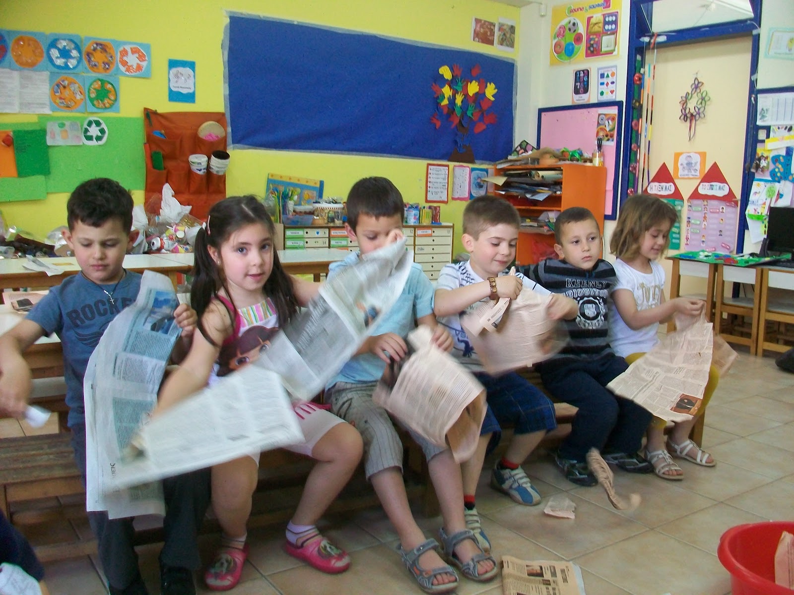 ΝΗΠΙΑΓΩΓΟΣ ΑΠΟ ...ΧΟΜΠΥ: ΑΝΑΚΥΚΛΩΣΗ ΧΑΡΤΙΟΥ (2ο)