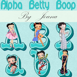 O Sotão da Joana: Alfabeto Betty Boop