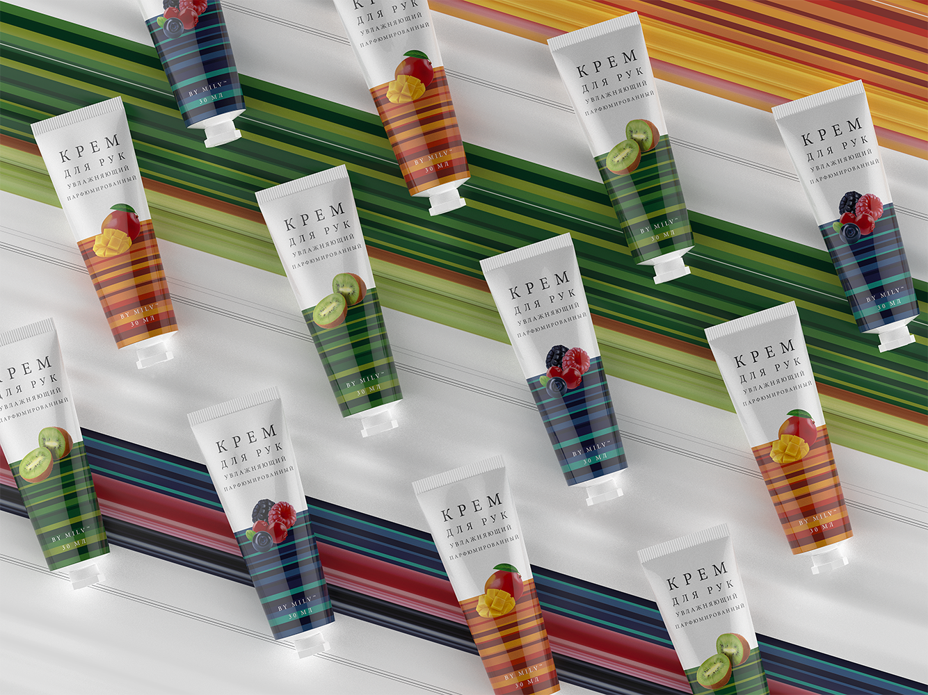 Milv Moisturising Perfume Cream Series – Packaging Of The World