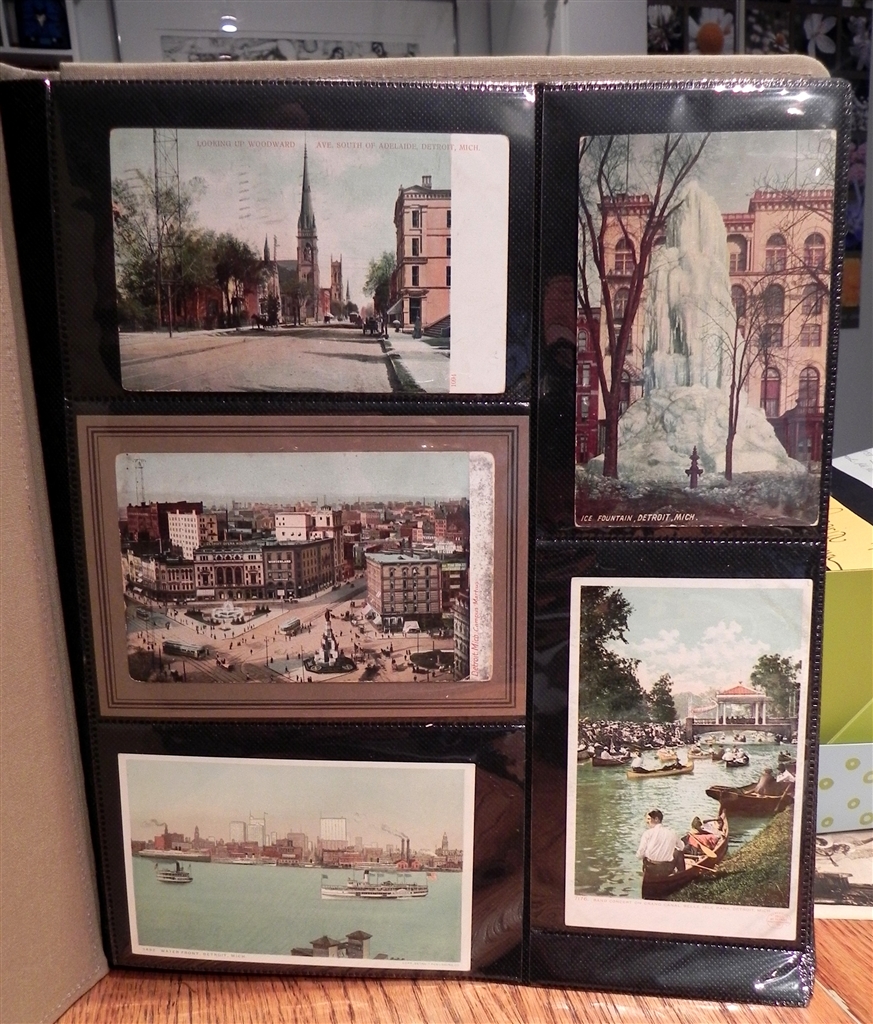 Power of the Flower: Detroit Postcards