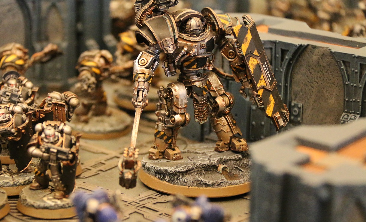 Spear of Konor: The Iron Warriors deploy a Domitar Ferrum battle ...