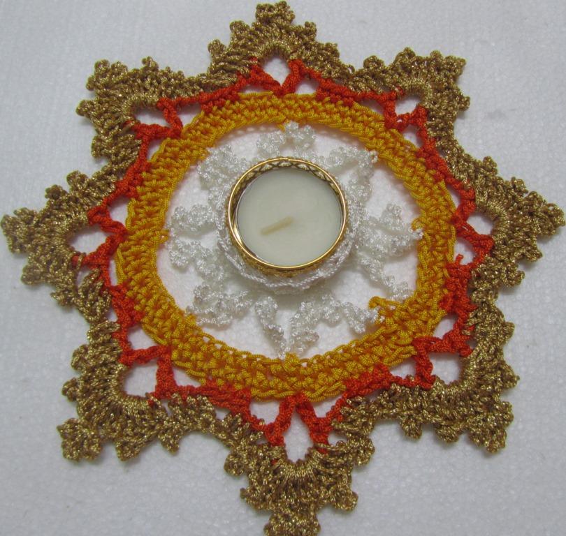 Sweet Nothings Crochet: TEA LIGHT HOLDER 3