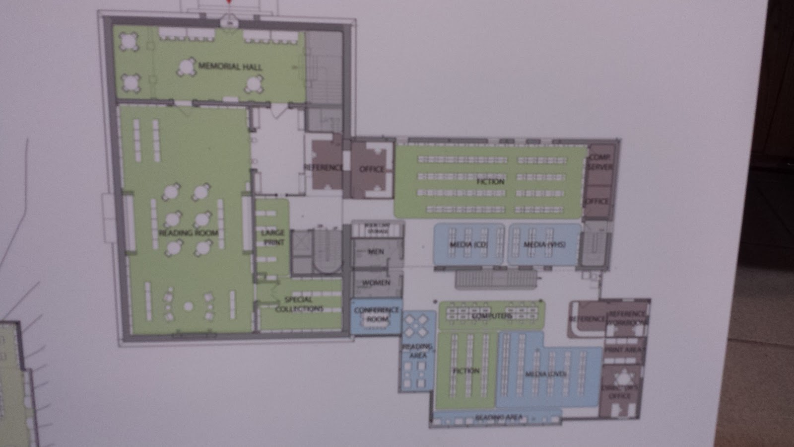 Franklin Matters: Library Expansion - Design photos