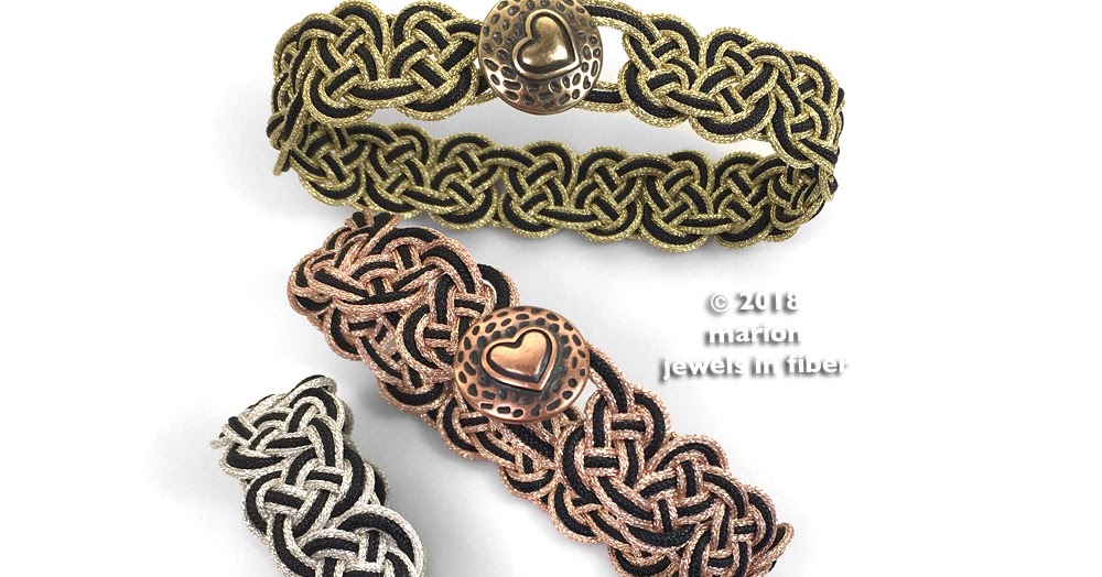 Marion Jewels in Fiber - News and Such: Celtic Bracelet DIY Tutorial ...