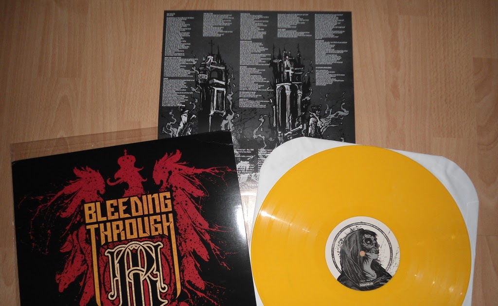 hardcore/metal vinyl: greed records order: bleeding through, final prayer, figure four