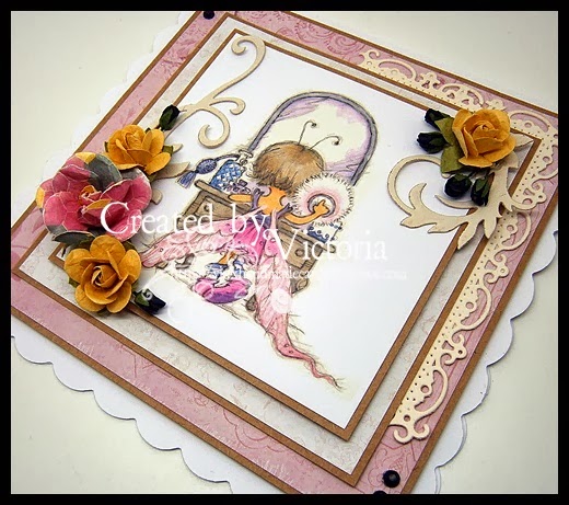 Vixx Handmade Cards: MY CRAFTY HEART DT POST ~ FAIRIES...