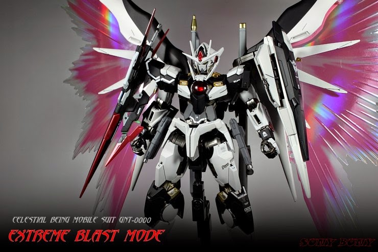 MG 1/100 Destiny Gundam 00 Quanta Custom Build