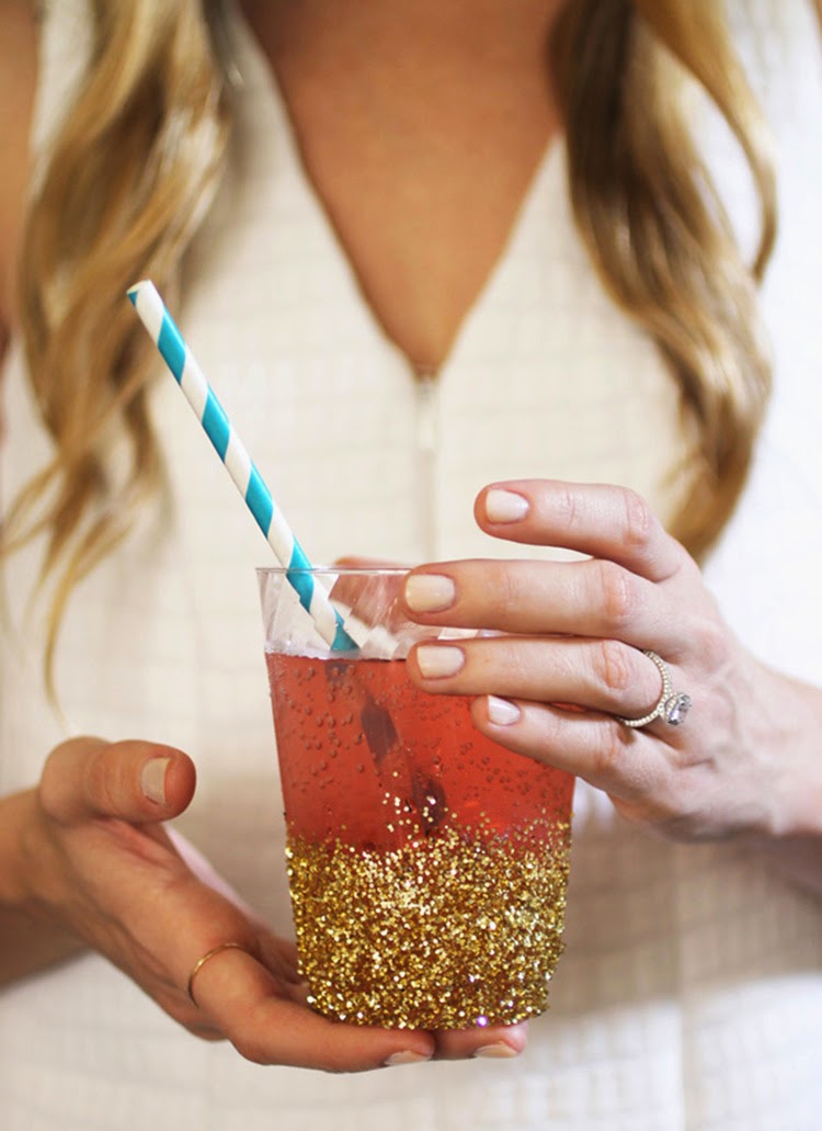 DIY Monday # Gold party ideas