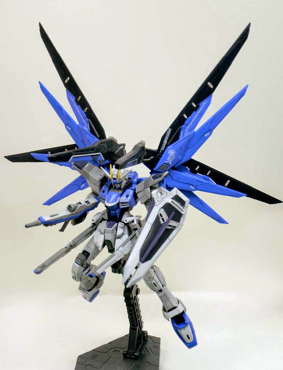 Painted Build: RG 1/144 ZGMF-X10A Freedom Gundam - Gundam Kits ...