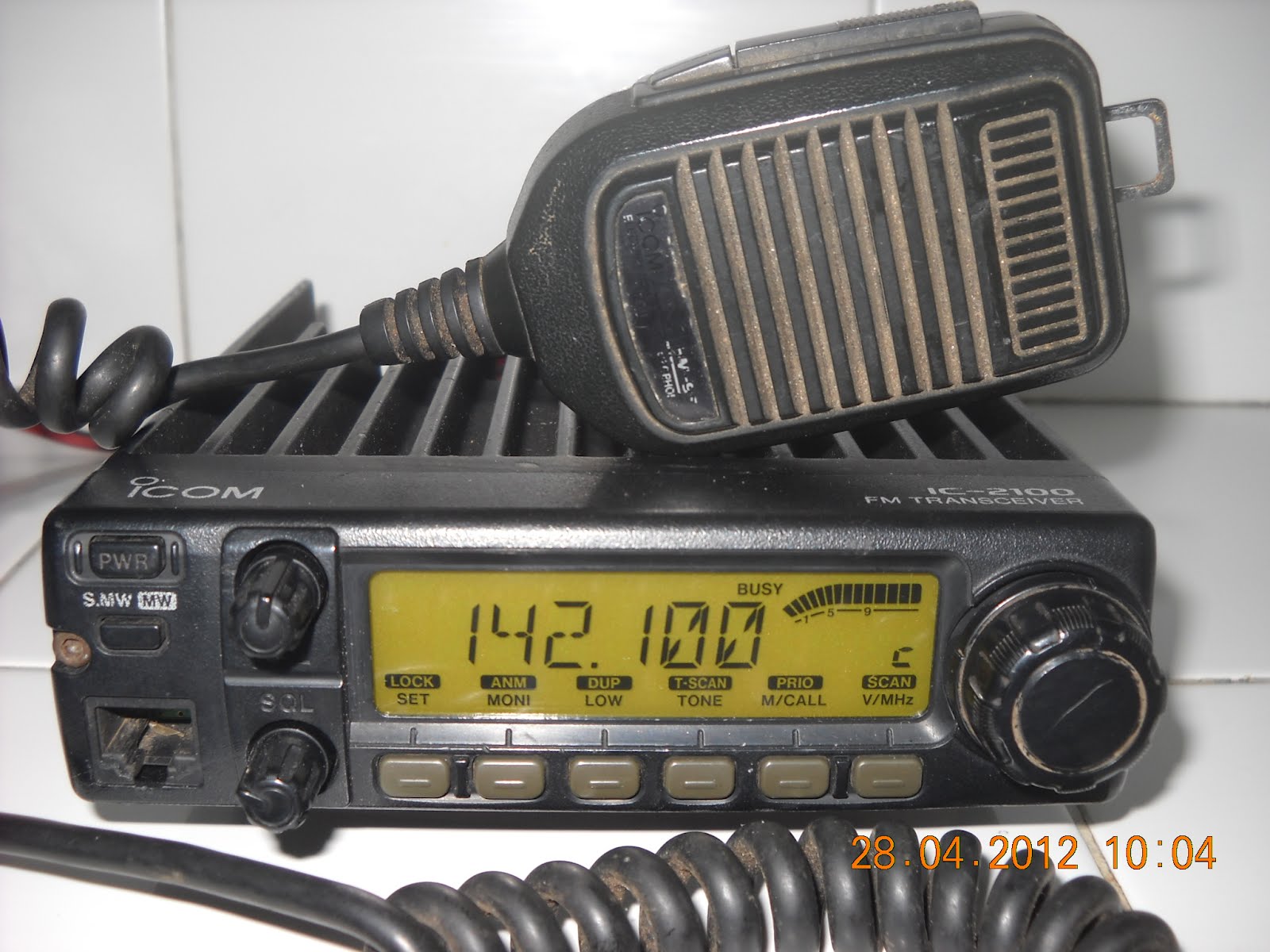 Sinar Agung ( Y C 2 V D I ): RIG ICOM 2100 ( TERJUAL )