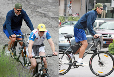 For The Love of Bicycles: Celebrities On Bikes
