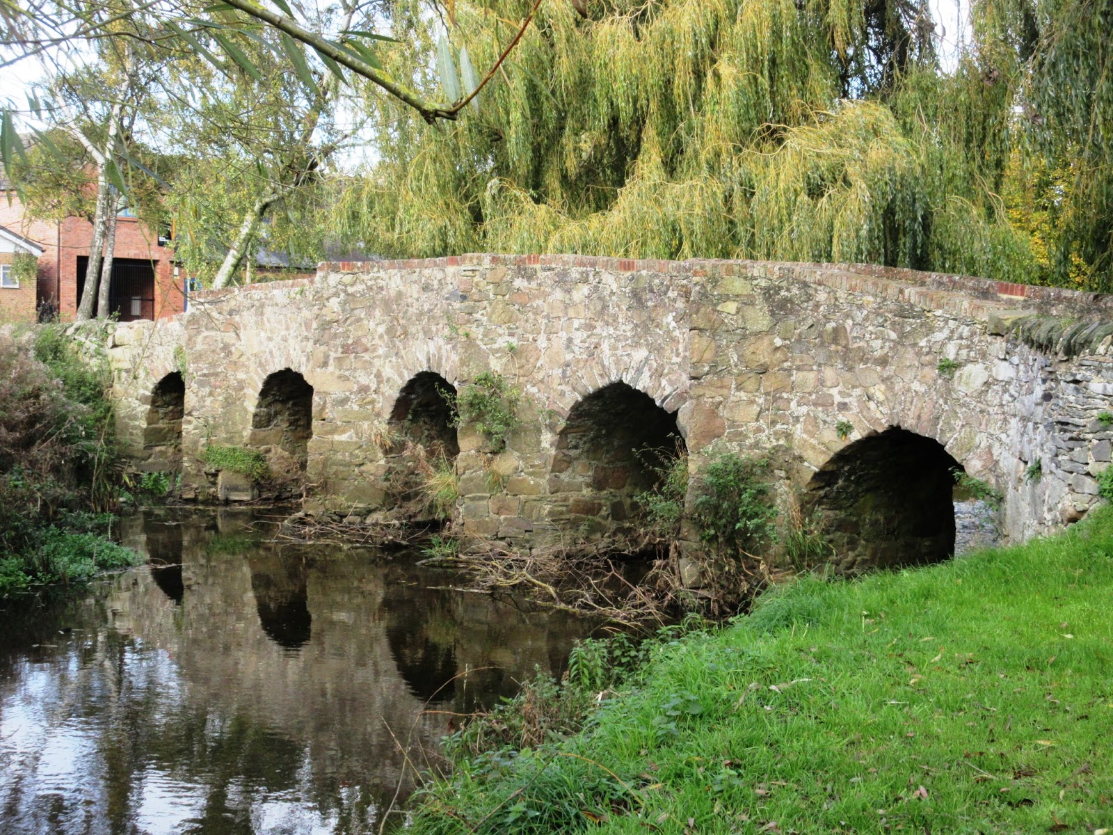 Liberal England: The packhorse bridge at Anstey