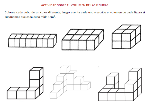 Matemáticas : El volumen