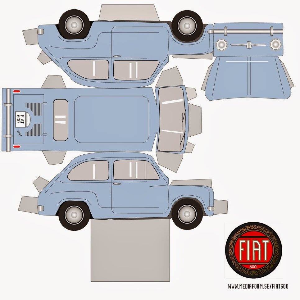 Kumpulan papercraft mobil - Desain Hidupmu
