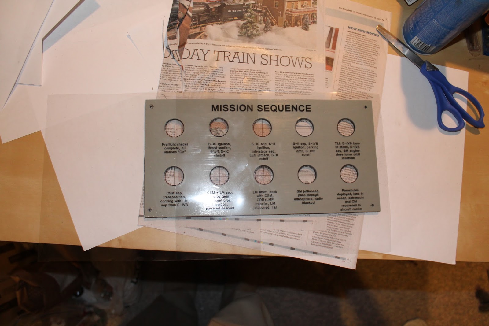 Building a Mission Control Desk