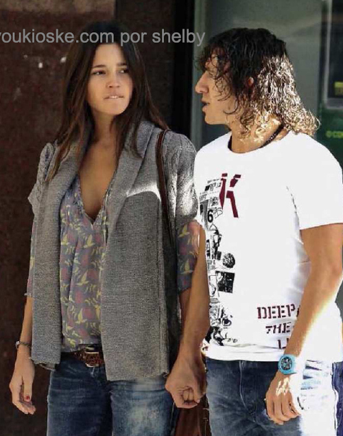 Carles Puyol with Wife Pics | FOOTBALL STARS WALLPAPERS