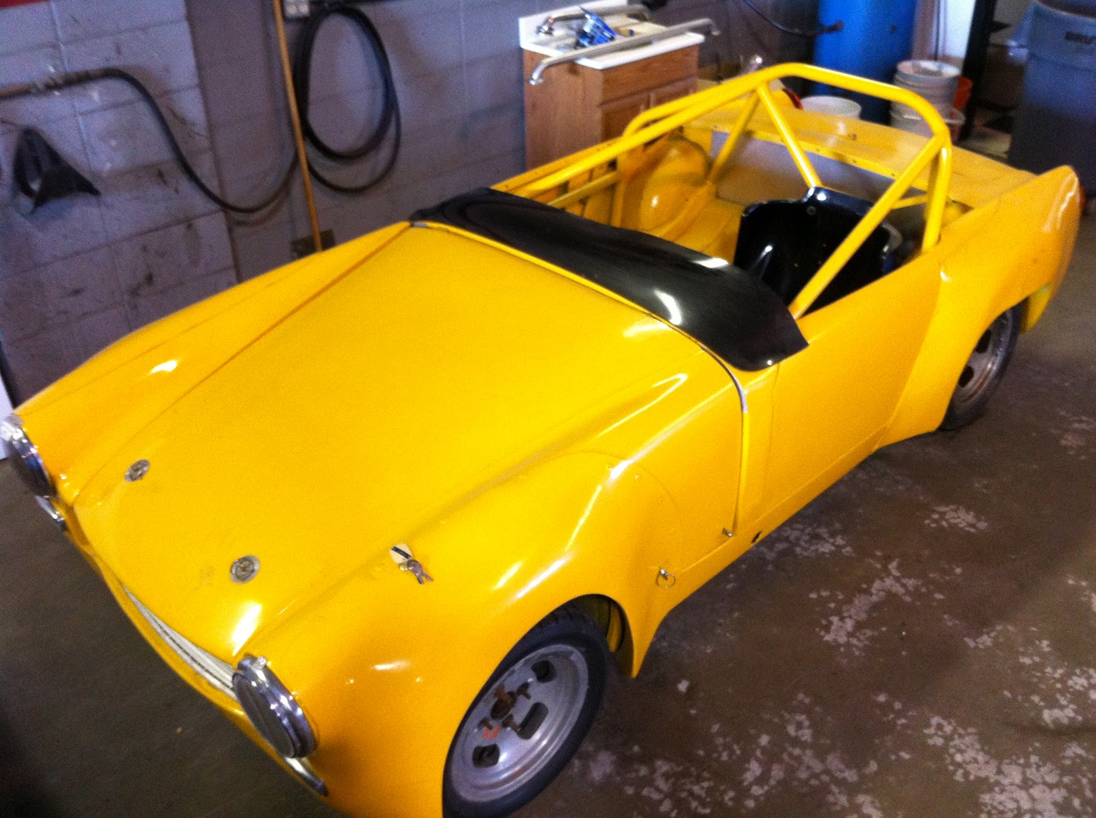 Barnfinder!: Let's Go Racing: 1964 Austin Healey Spridget