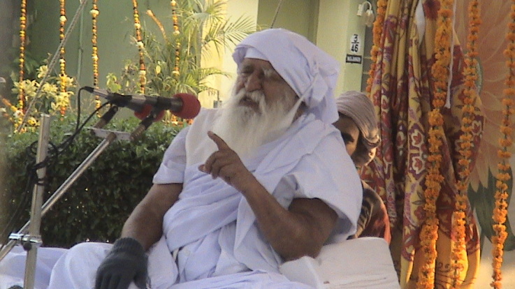 JAI GURUDEV: "JAI" means to "victory" and "GURUDEV" to "teacher".