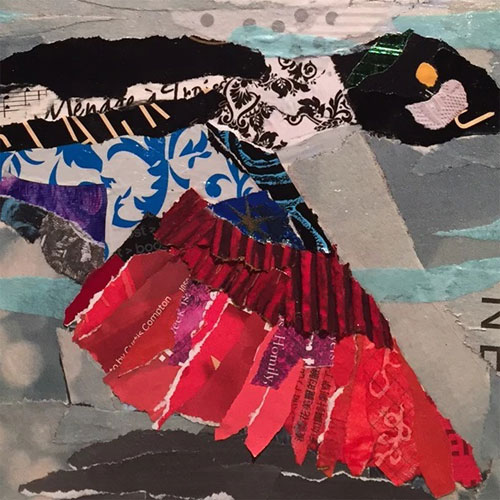 My Owl Barn: Hand-Torn Pieces of Paper Used to Make Amazing Artwork