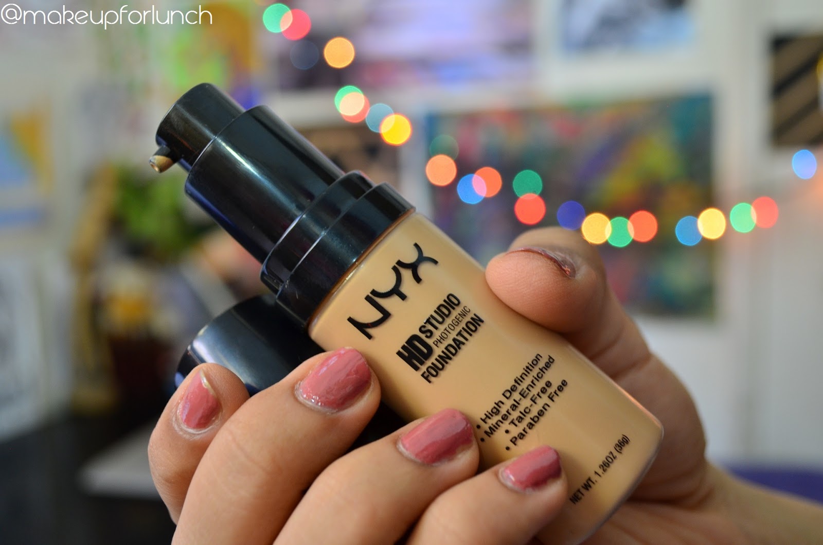 تجربتي مع كريم اساس نيكس NYX HD Studio Photogenic Foundation + صور ...