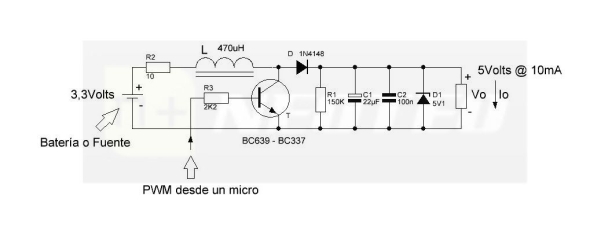 Ideas de diseño: Convertidor Boost ~ Repara La Pc