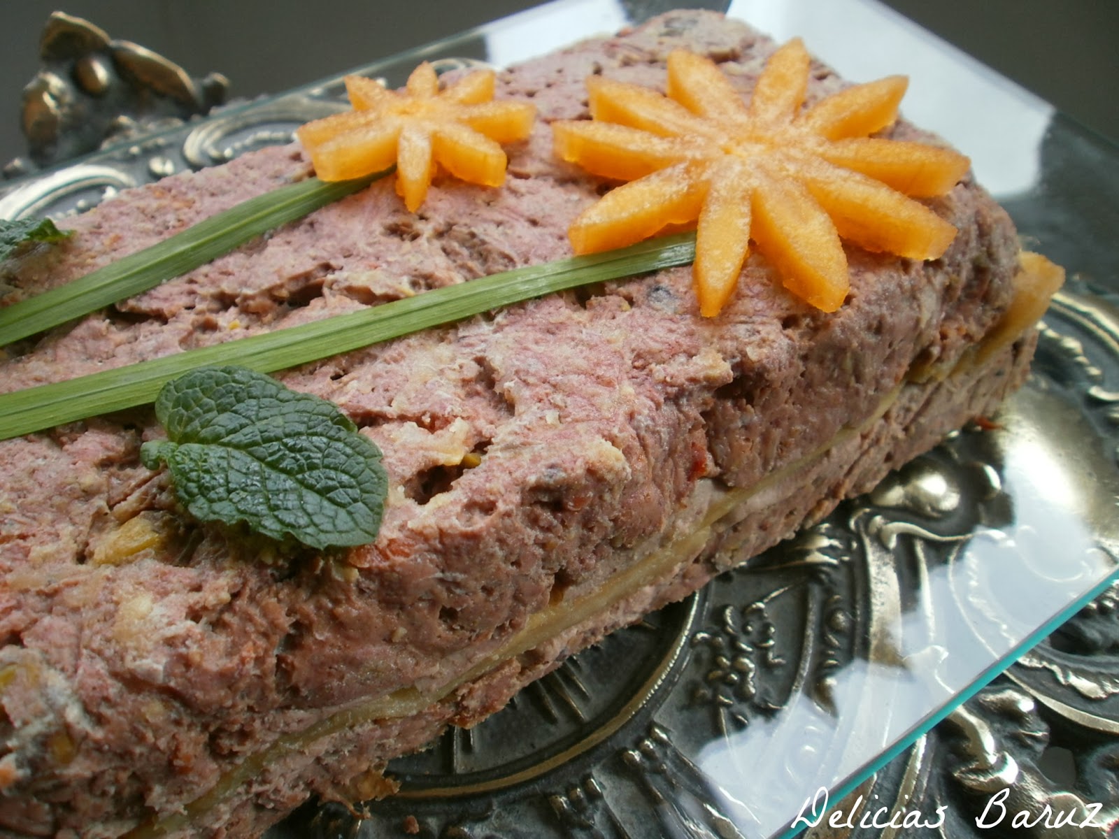Delicias baruz: TERRINA DE CIERVO Y PATÉ DE PERDIZ CON SALSA DE MEMBRILLO