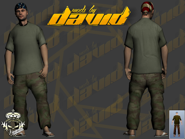 Dav1d Mod's: Скины