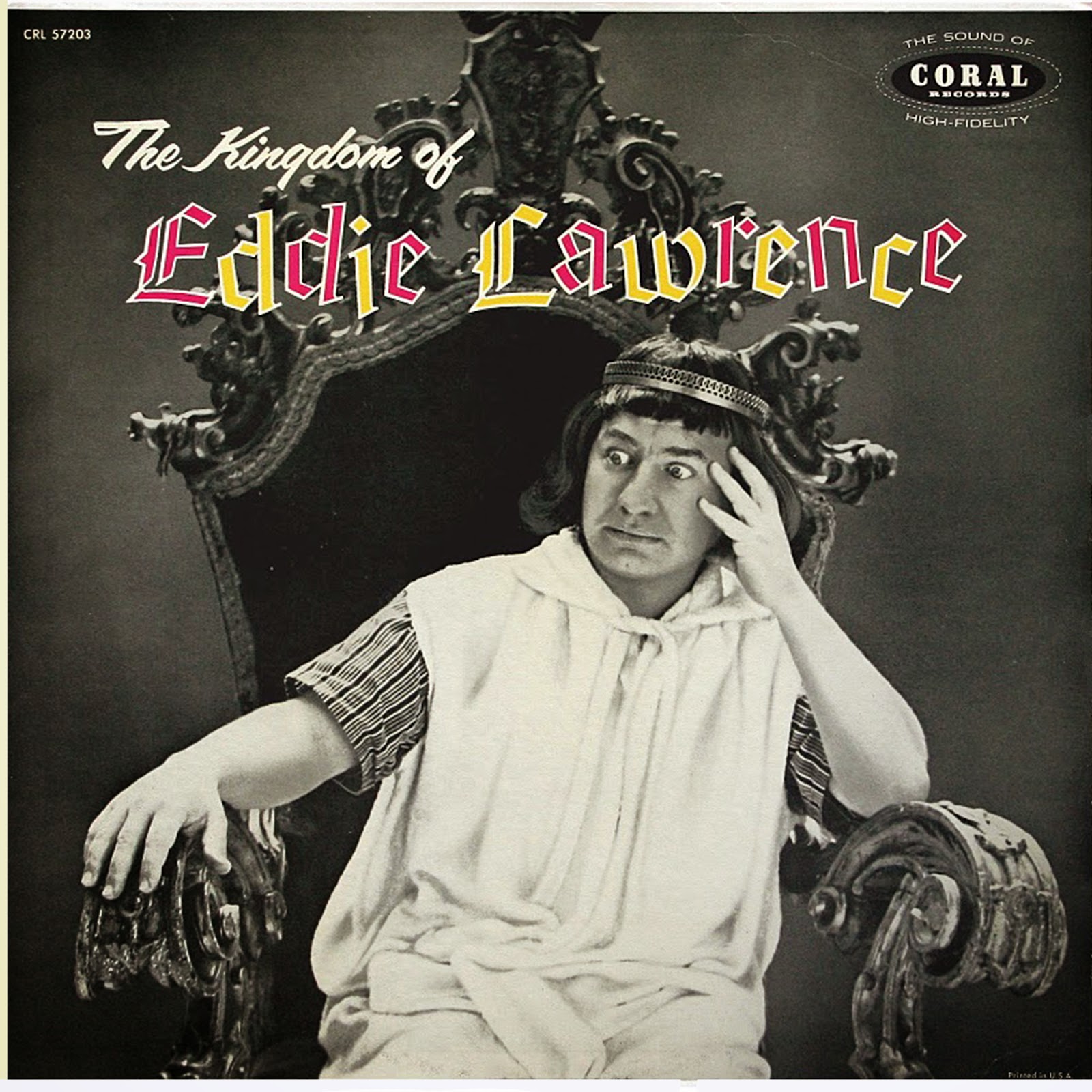 Vintage Stand-up Comedy: Eddie Lawrence - Kingdom Of Eddie Lawrence 1958