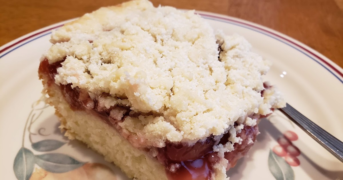 My Patchwork Quilt: CHERRY COFFEE CAKE