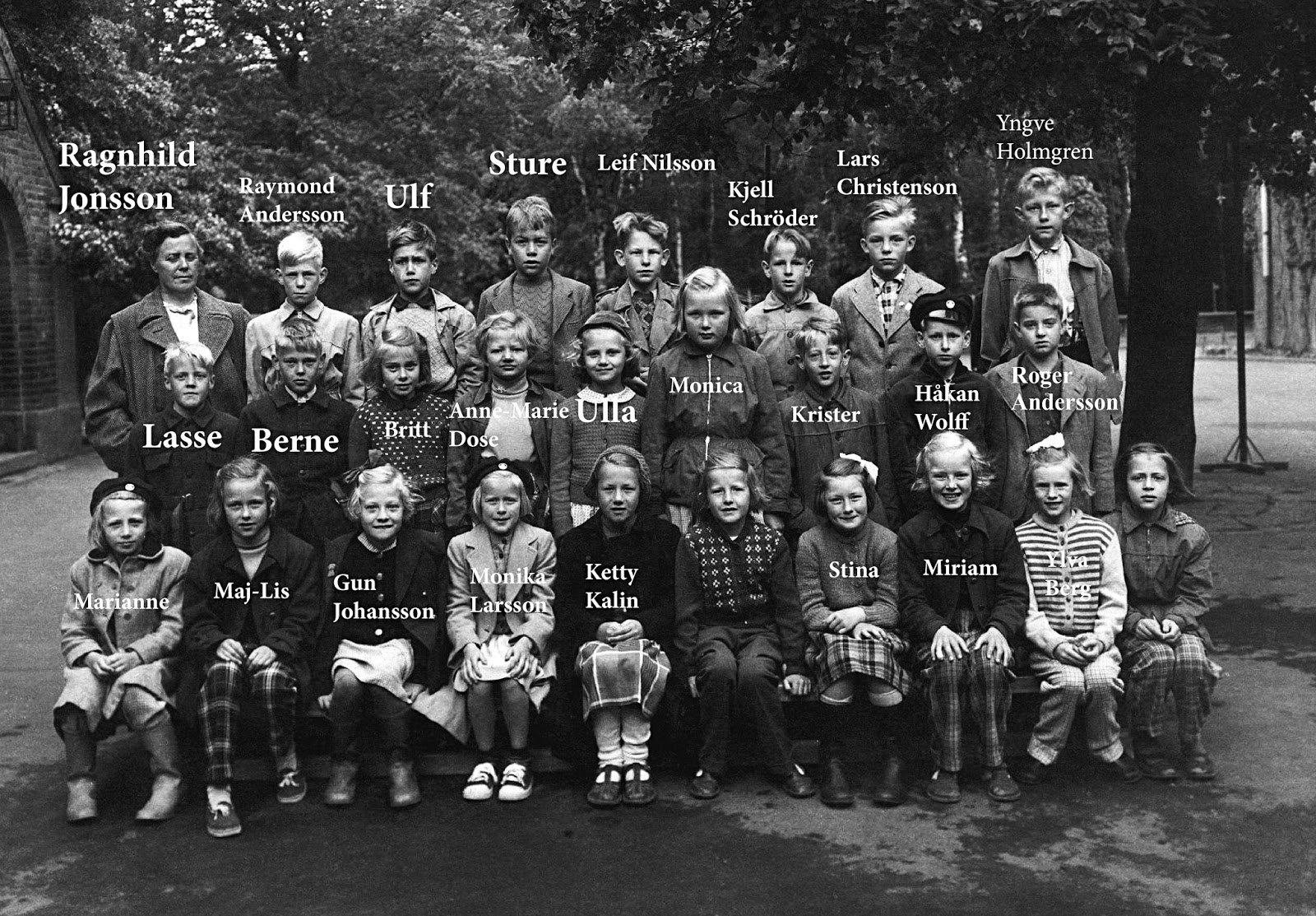 bild text och lite annat: Inskrivning på Rambergsskolan på Hisingen i ...