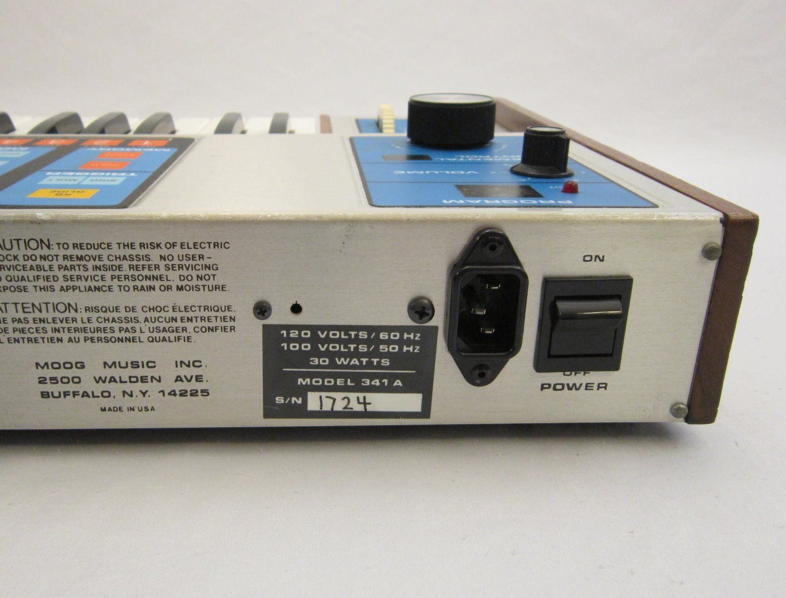 MATRIXSYNTH: Moog - The Source - Vintage Analog Synthesizer SN 1724