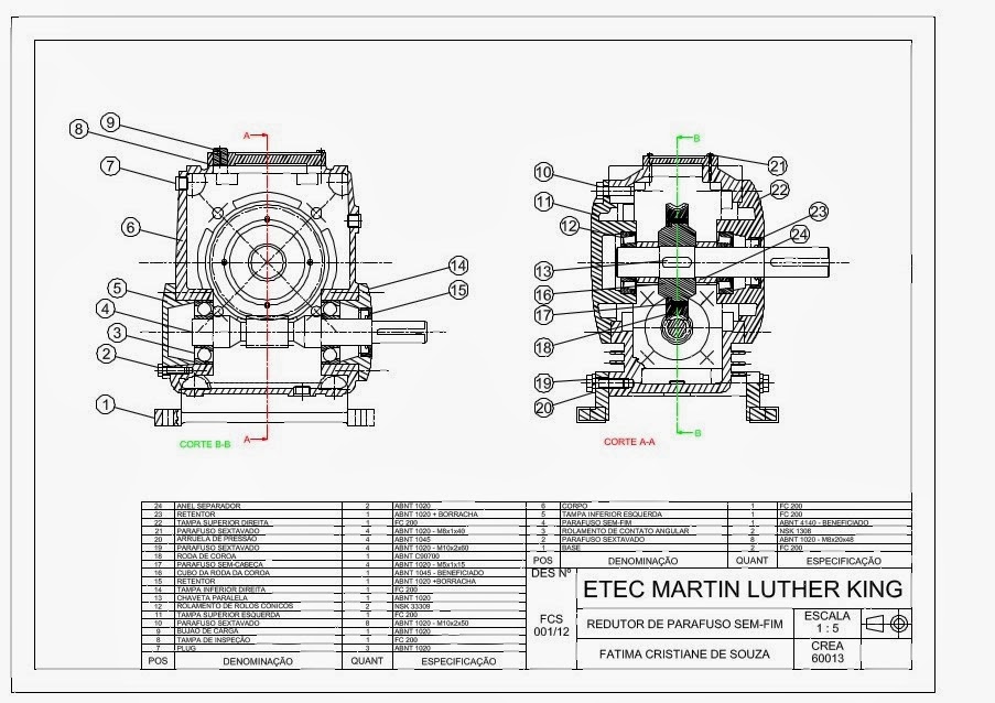 ITM: Redutor Parafuso Sem-Fim