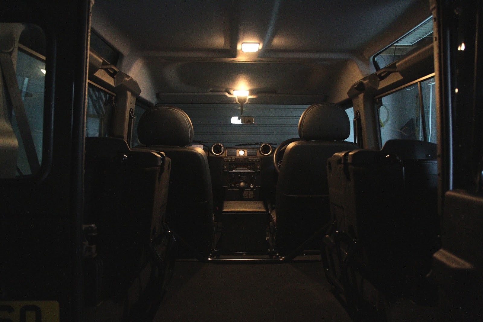 Defender 90 XS: LED lights