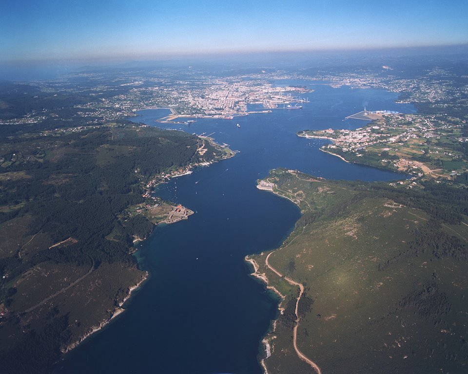 Visiones de Ferrolterra: Entrada de la Ría de Ferrol