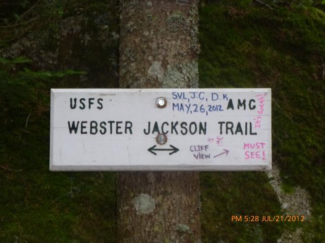 Hike New England: Trail Report: Mount Jackson and Mount Webster Loop