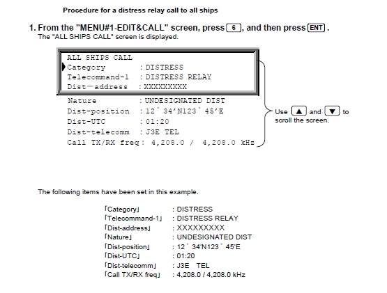 GMDSS(Global Maritime Distress and Safety System): Distress Realy Call ...