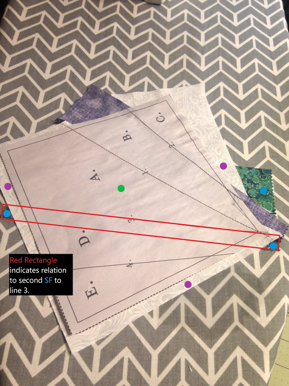 Tutorial: Paper Piecing Endless Chain Quilt Block