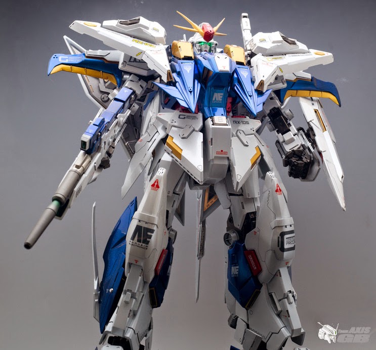Painted Build: G-System 1/72 RX-105 Xi Gundam "Metallic Finish"