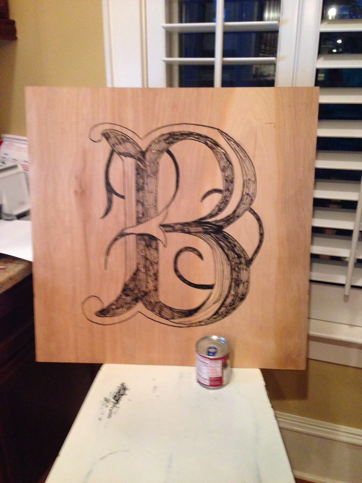 Locksley Lane: Making An Initial Sign