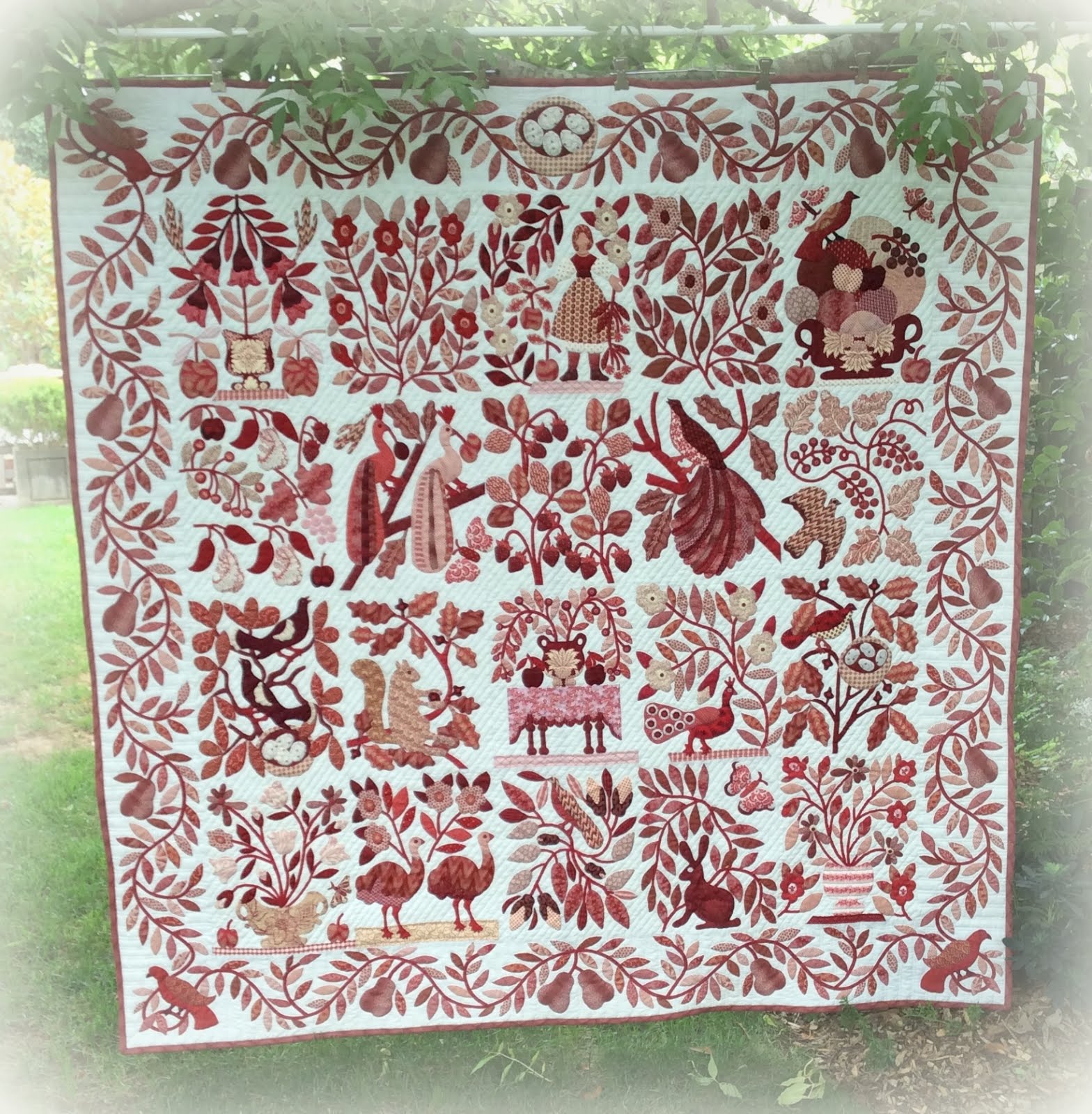 Every Stitch: Civil War Bride in Red