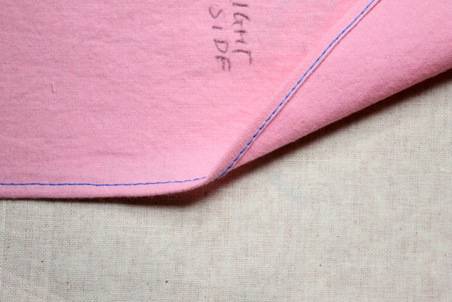 four square walls: narrow hem: three ways