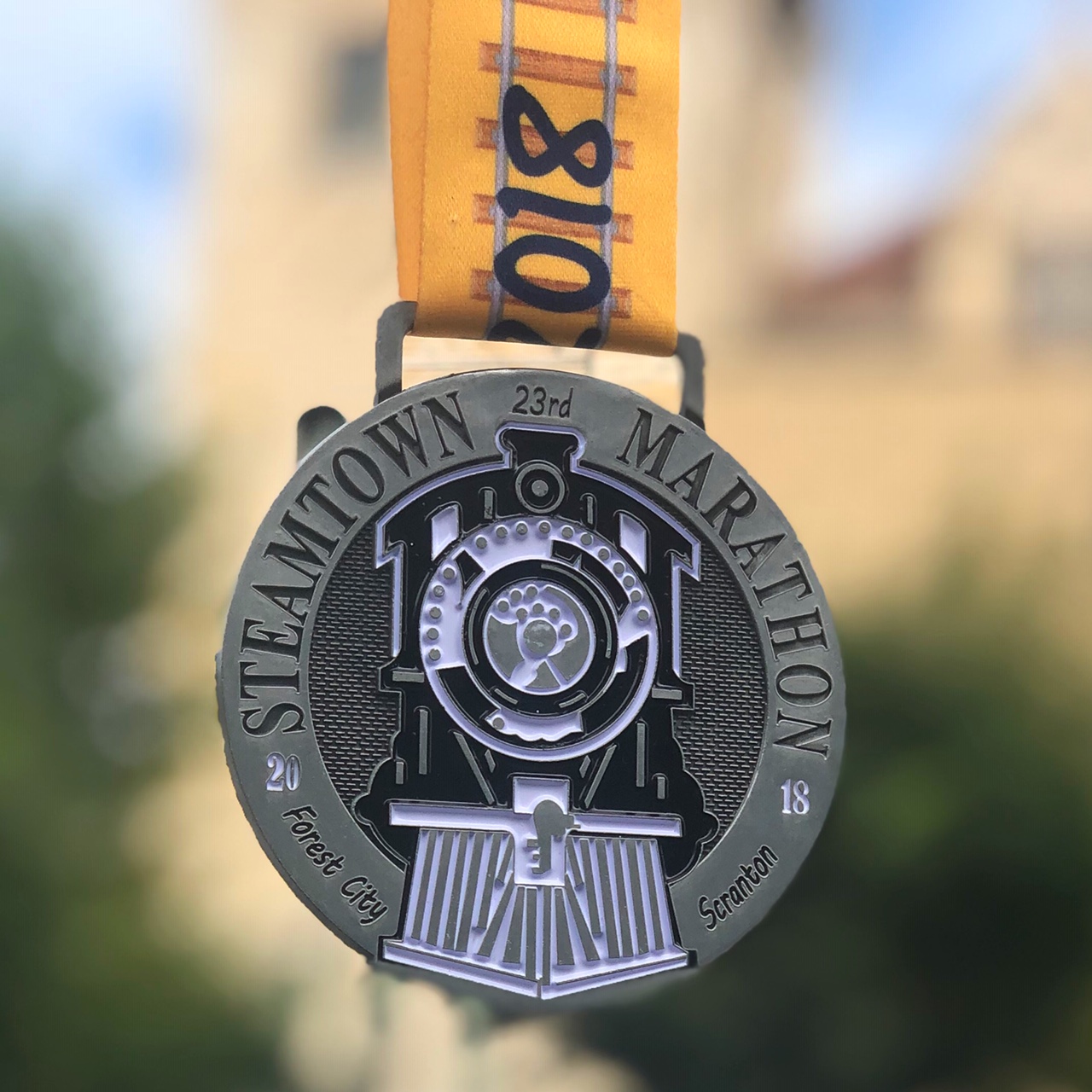 Wolfie (Kurt) Runs: 2018 Steamtown Marathon