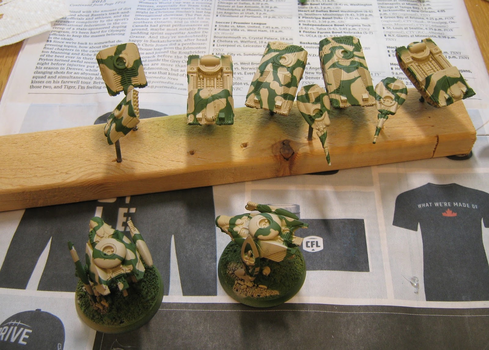 Kevin's Miniatures & Hobby Table: 10mm Sci-Fi from Hawk Miniatures