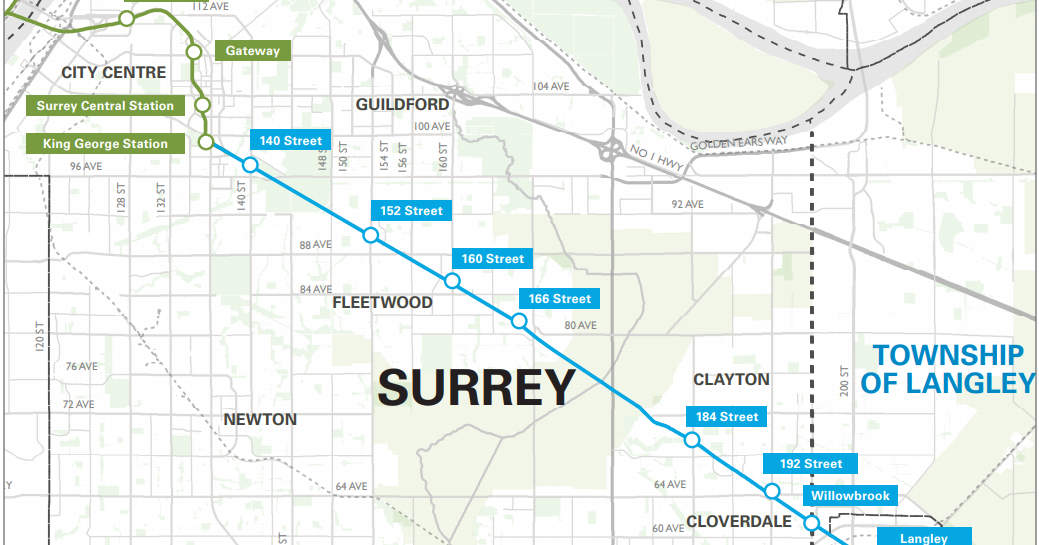 The South Fraser Blog: Surrey Langley SkyTrain Project Website Up