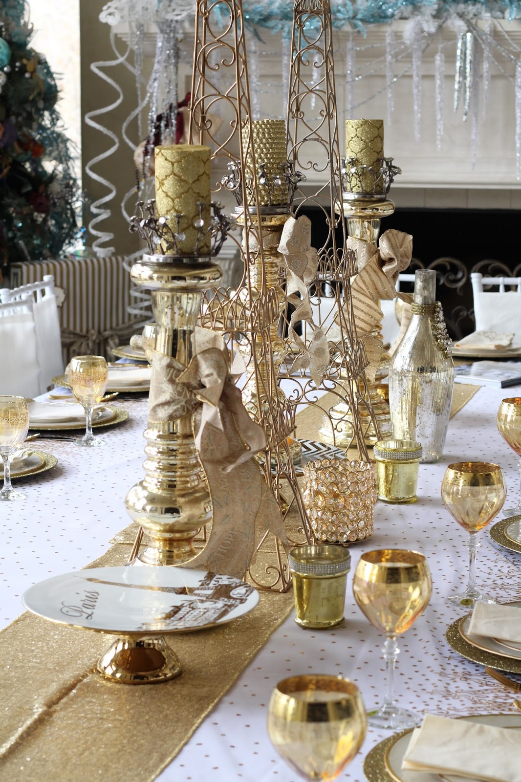 A Fanciful Christmas in Paris - Purple Chocolat Home