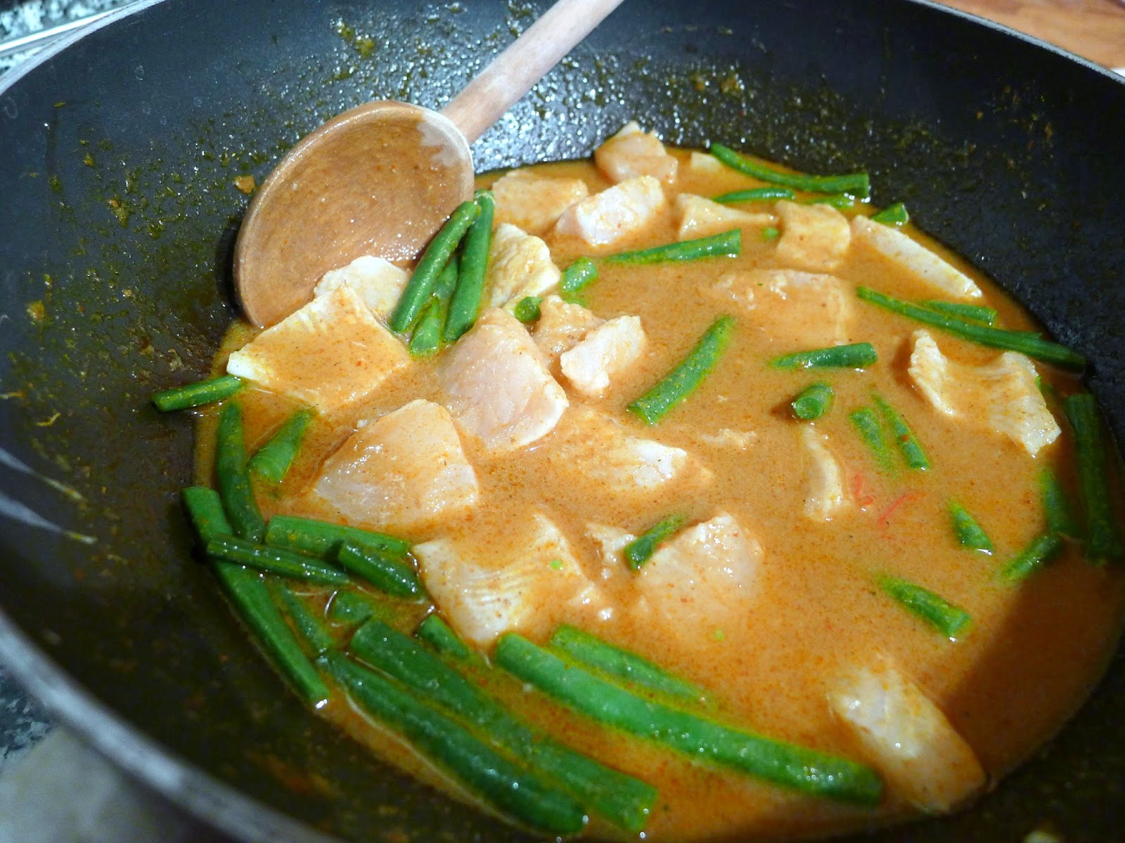 Culinary Adventures in London: Panang Fish Curry