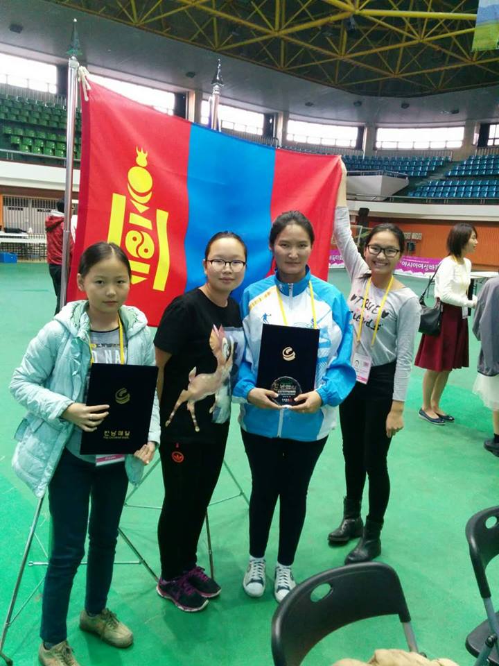 МОНГОЛЫН ГО ГИЙН ХОЛБОО Азийн эмэгтэйчүүдийн анхдугаар тэмцээнд амжилттай оролцож 3 р байр эзэллээ