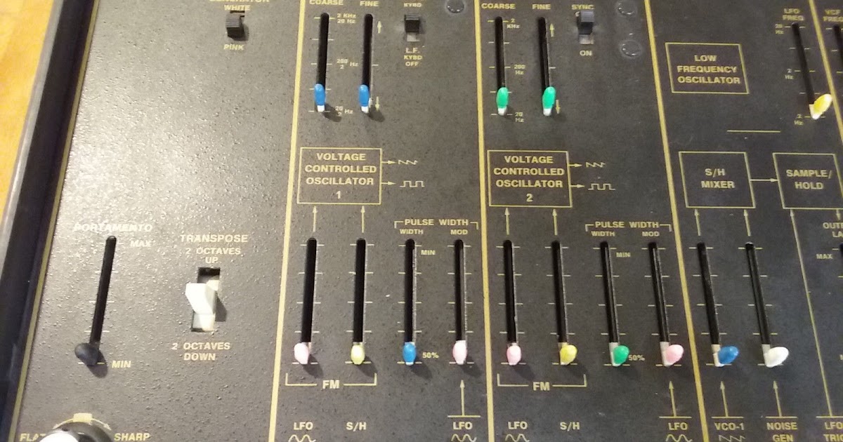 MATRIXSYNTH: Black & Gold ARP Odyssey MKI