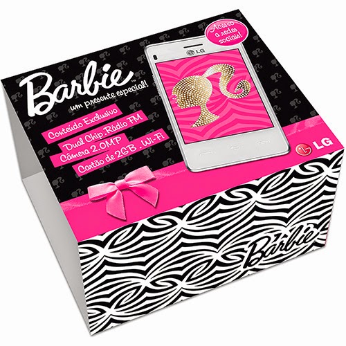 My Book Fashion: Celular LG Barbie